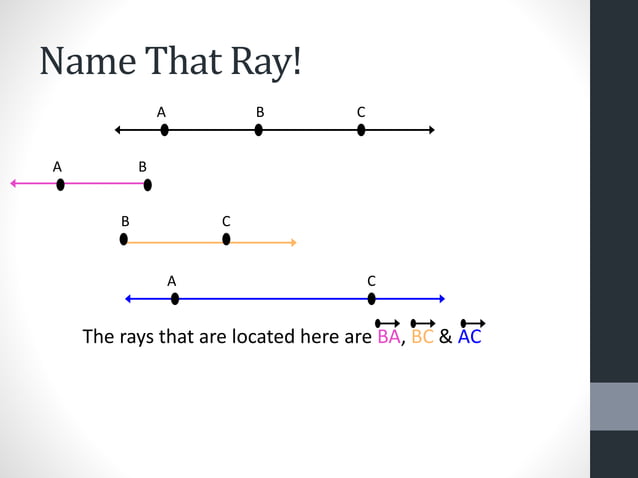 Geometry dots & lines | PPT