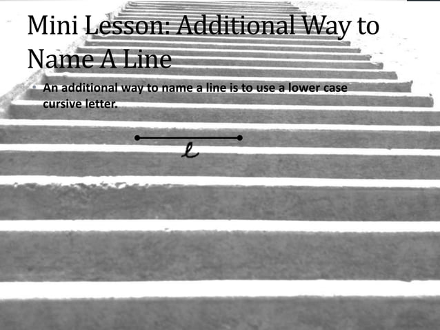 Geometry dots & lines | PPT