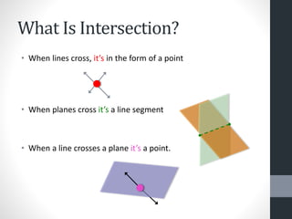 Geometry dots & lines | PPTX