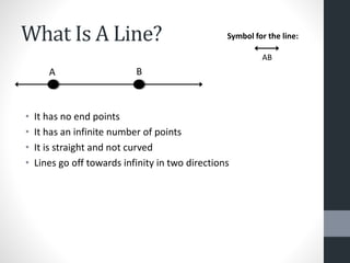 Geometry dots & lines | PPTX