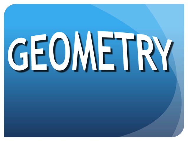basics of geometry with practical images | PDF