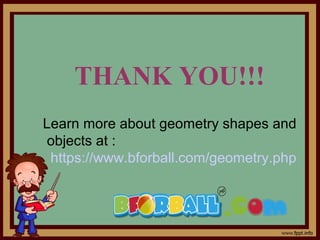 Teaching Geometry for Kids @ Bforball | PPT
