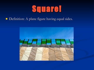 Geometry In The Real World! | PPT