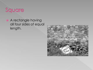 Geometry In The Real World Project | PPT