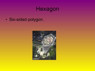 Geometry In The Real World Project | PPT