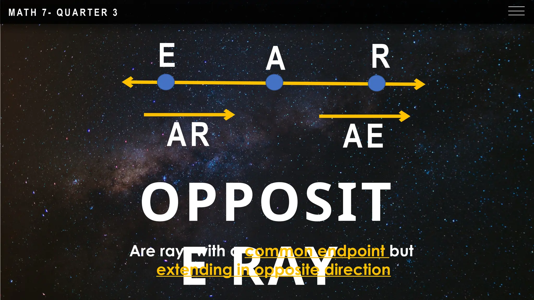 Geometry Math system (Introductory Concepts) | PPT