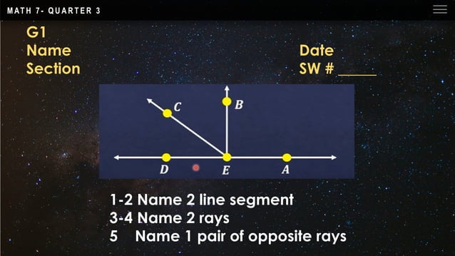 Geometry Math system (Introductory Concepts) | PPT