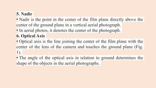 Geometry and Projection of Aerial Photograph | PPTX