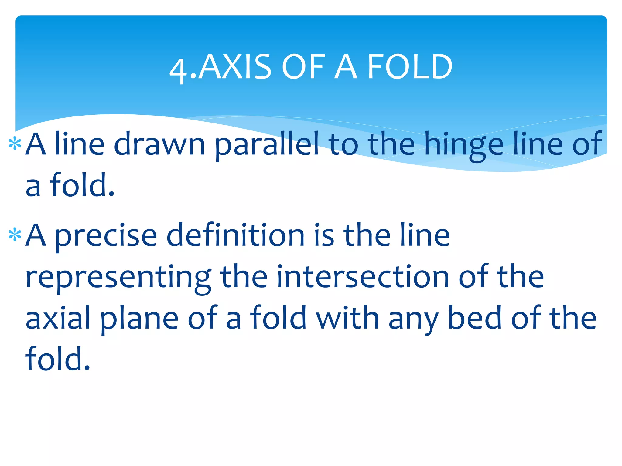 Geometry of folds | PPTX