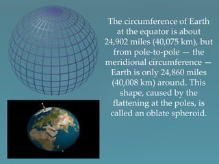 Geometry of the Earth, Moon, and Sun | PPTX
