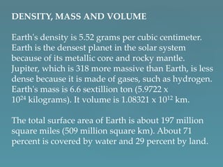 Geometry of the Earth, Moon, and Sun | PPTX