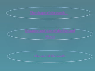 Geometry of the Earth, Moon, and Sun | PPTX