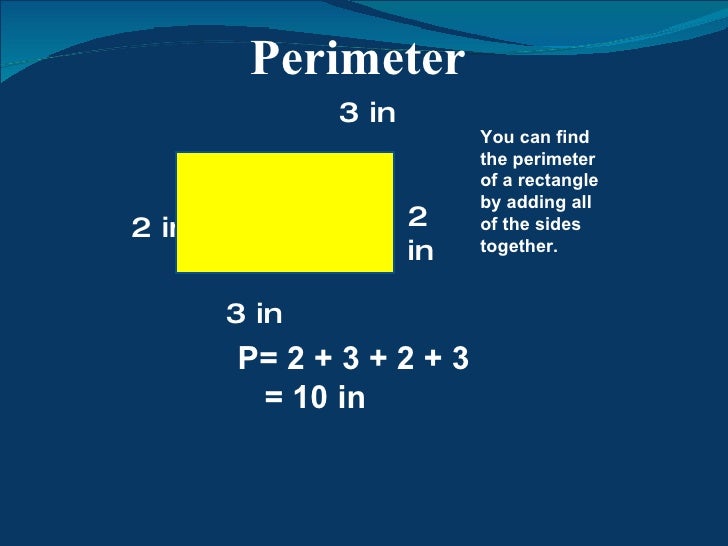 Geometry Perimeter And Area 1