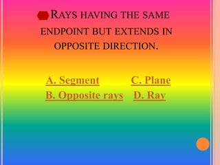 Geometry powerpoint | PPTX