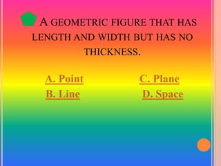 Geometry powerpoint | PPTX