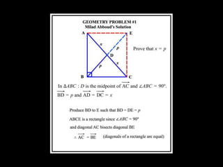 Geometry proof #1 pp | PPTX