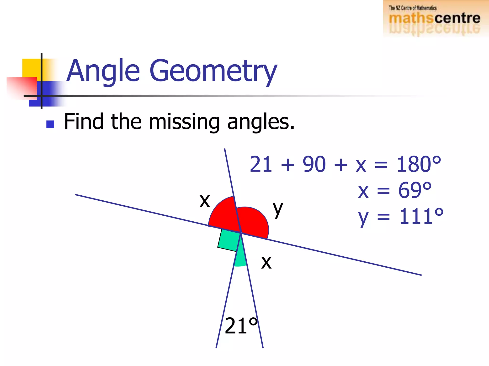Geometry Review Lesson | PPTX