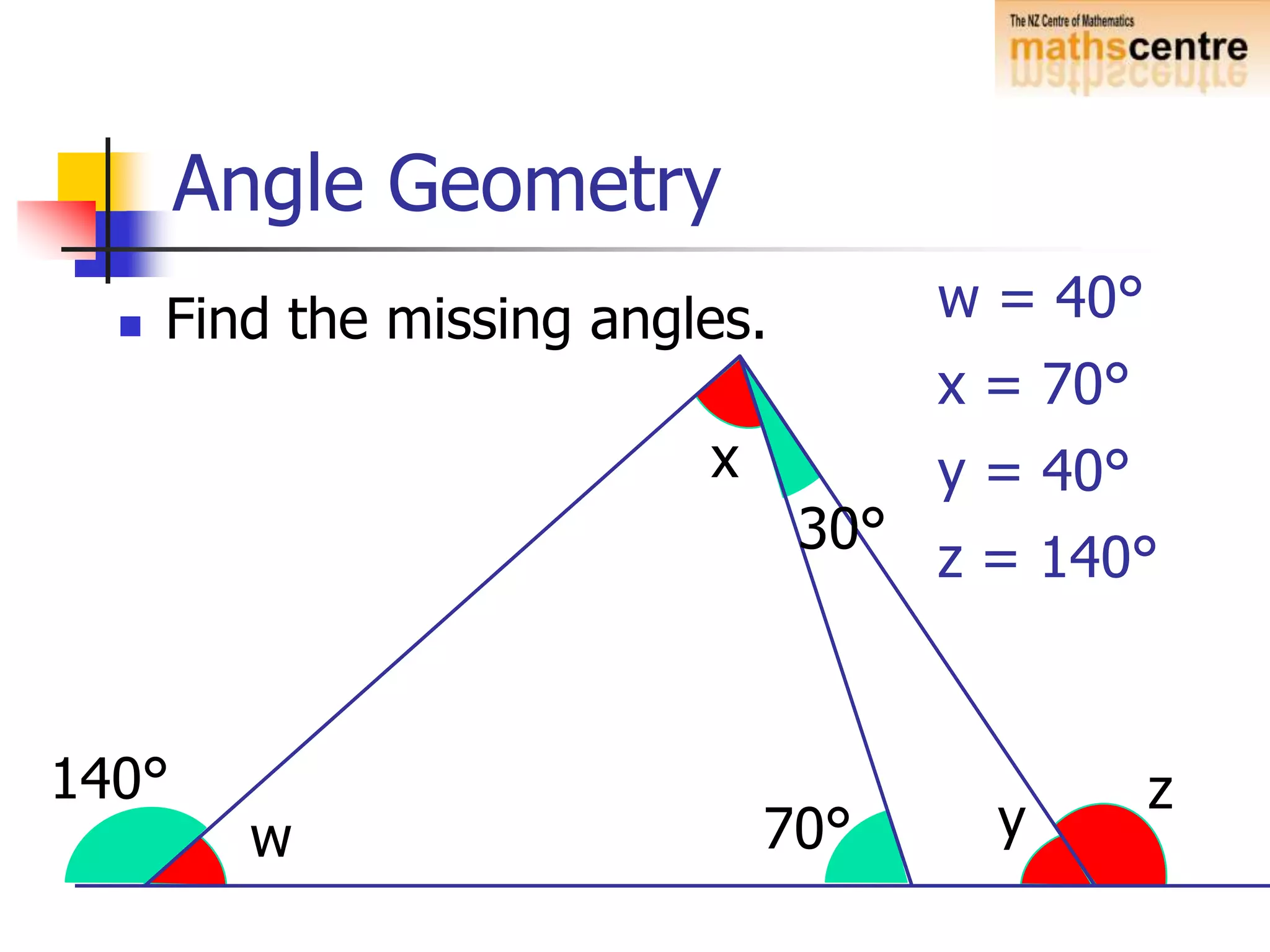 Geometry Review Lesson | PPT