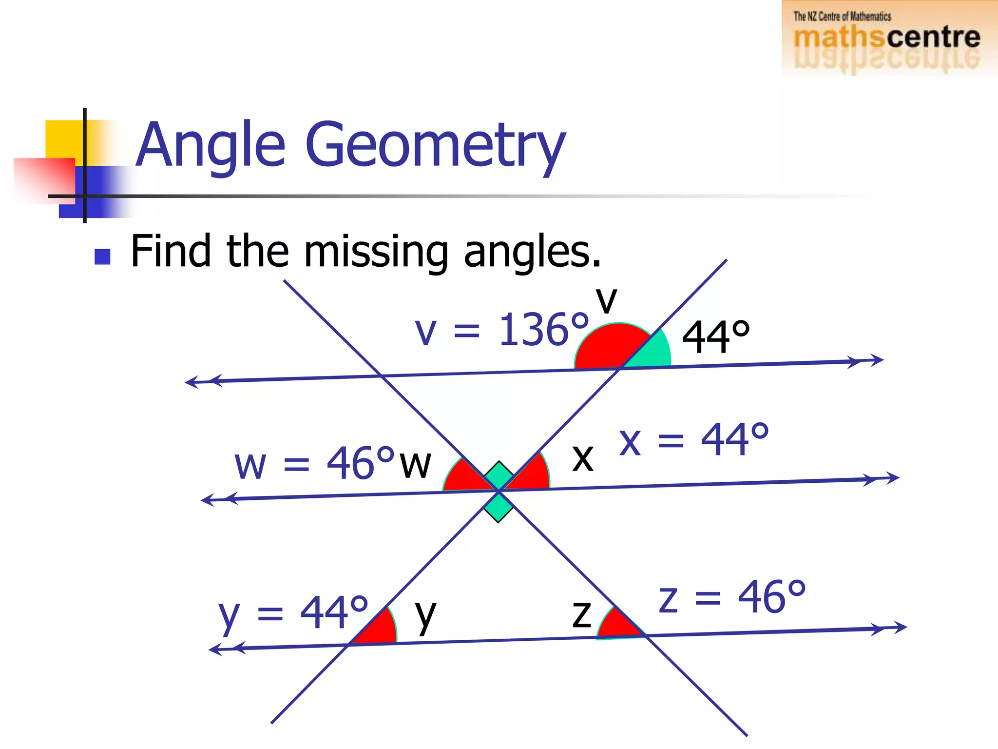 Geometry Review Lesson | PPTX