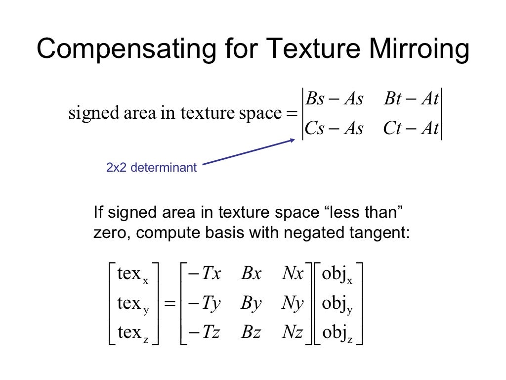 Geometry Shader Based Bump Mapping Setup