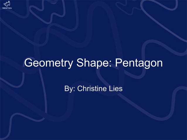 Geometry shape pentagon | PPT