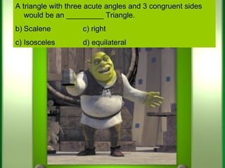 Geometry Shrek Powerpoint | PPT