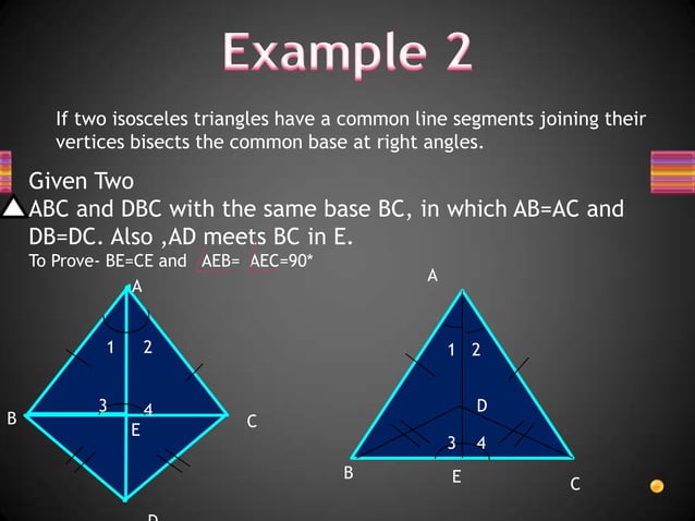 Geometry the congruence of triangles | PPT