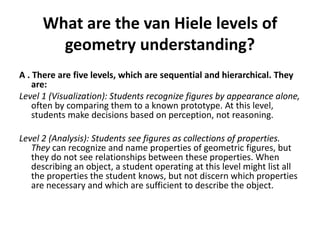 Geometry thinking | PPTX