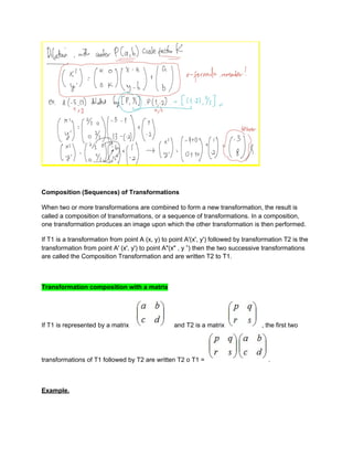 Geometry Transformation | PDF | 3-D Graphics | Computer Software and ...