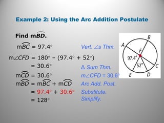 Geometry unit 10.6 | PPT
