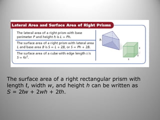 Geometry unit 11.2 | PPT
