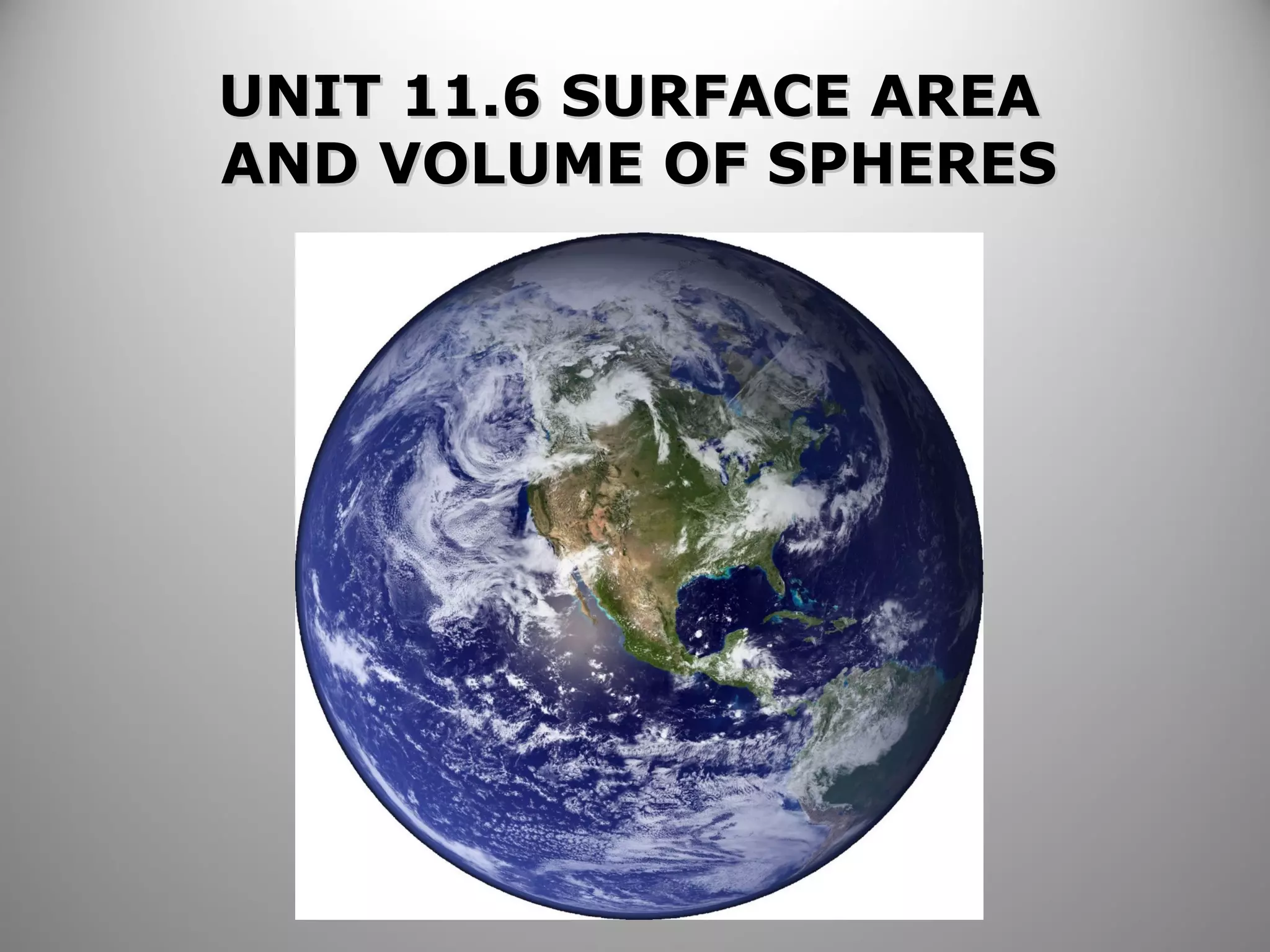 Geometry unit 11.6 | PPT | Geography | Science