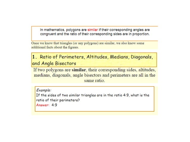 Geometry unit 11.7 | PPT