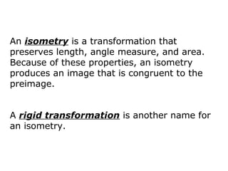 Geometry unit 9.5 | PPT