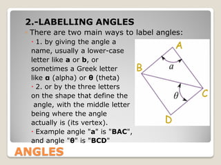 Geometry working with angles | PDF