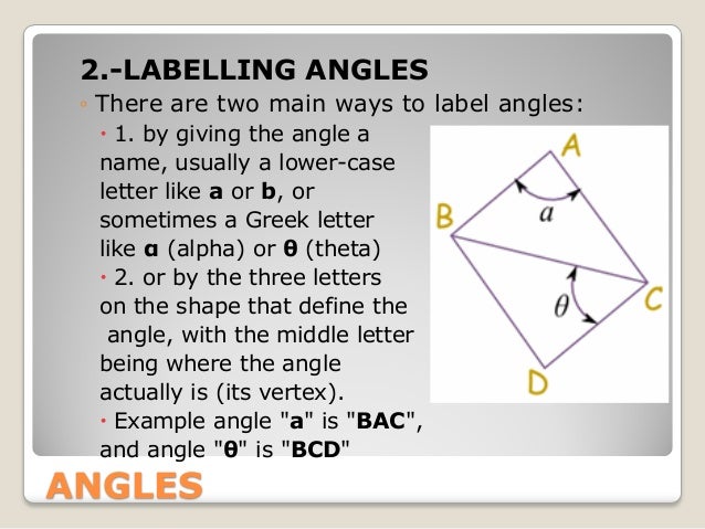 Geometry working with angles