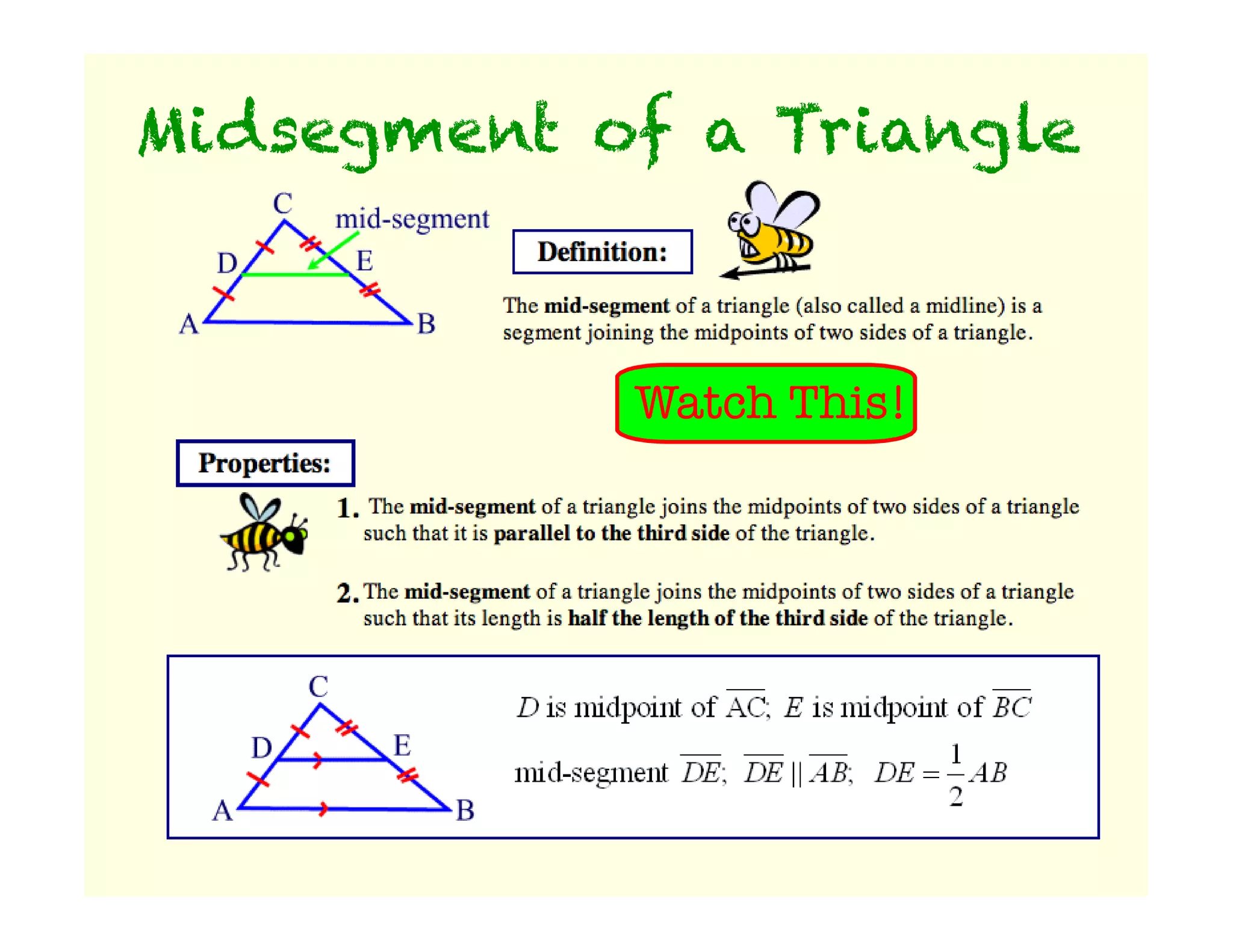 Geo midsegments | PPT