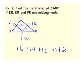 Geo midsegments | PPT