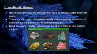 Geo mineral resources | PPT