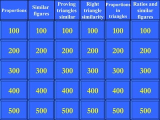 Geom jeopardy ch 8 review | PPT