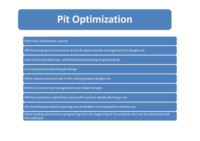 Geomodelling, resource & reserve estimation using mining software | PDF