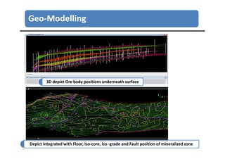 Geomodelling, resource & reserve estimation using mining software | PDF