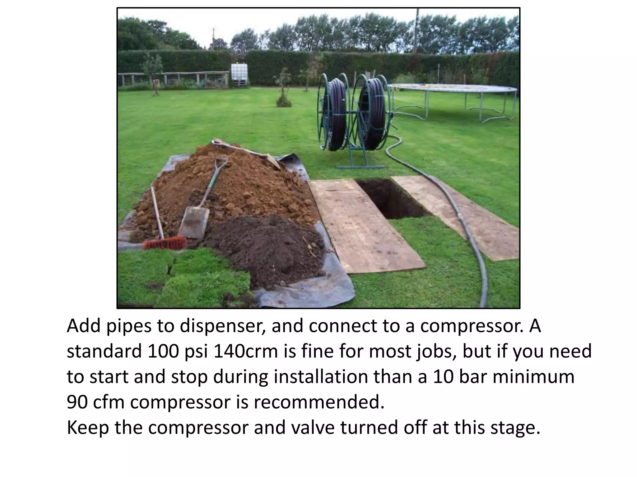 Geomole Moling System - Short Installation Guide | PPTX