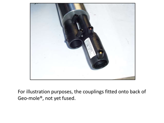 Geomole Moling System - Short Installation Guide | PPTX