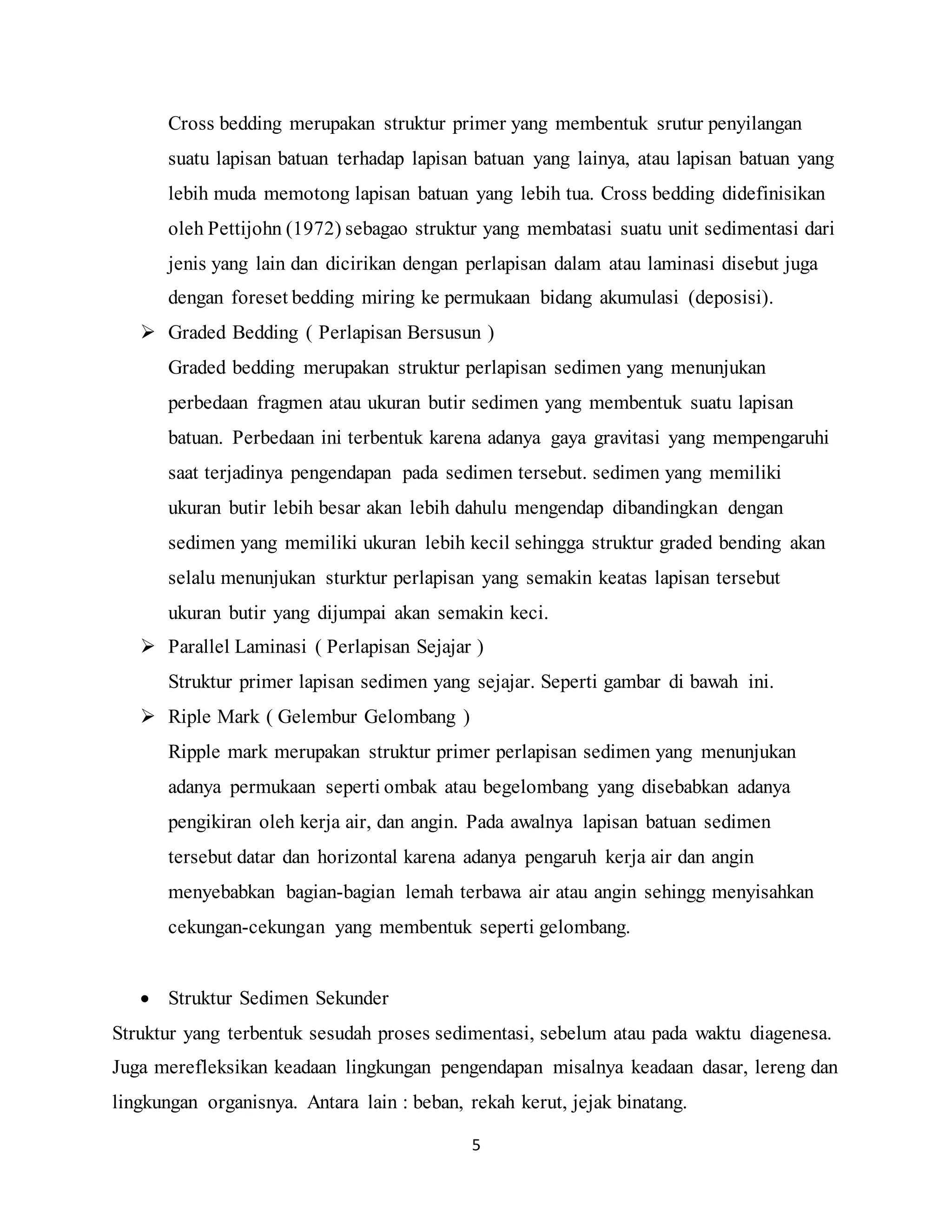 Geomorf 8 geomorfologi sedimen terkena struktur geologi | DOCX