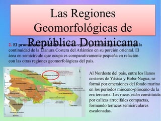 Geomorfología de la isla de santo domingo | PPTX