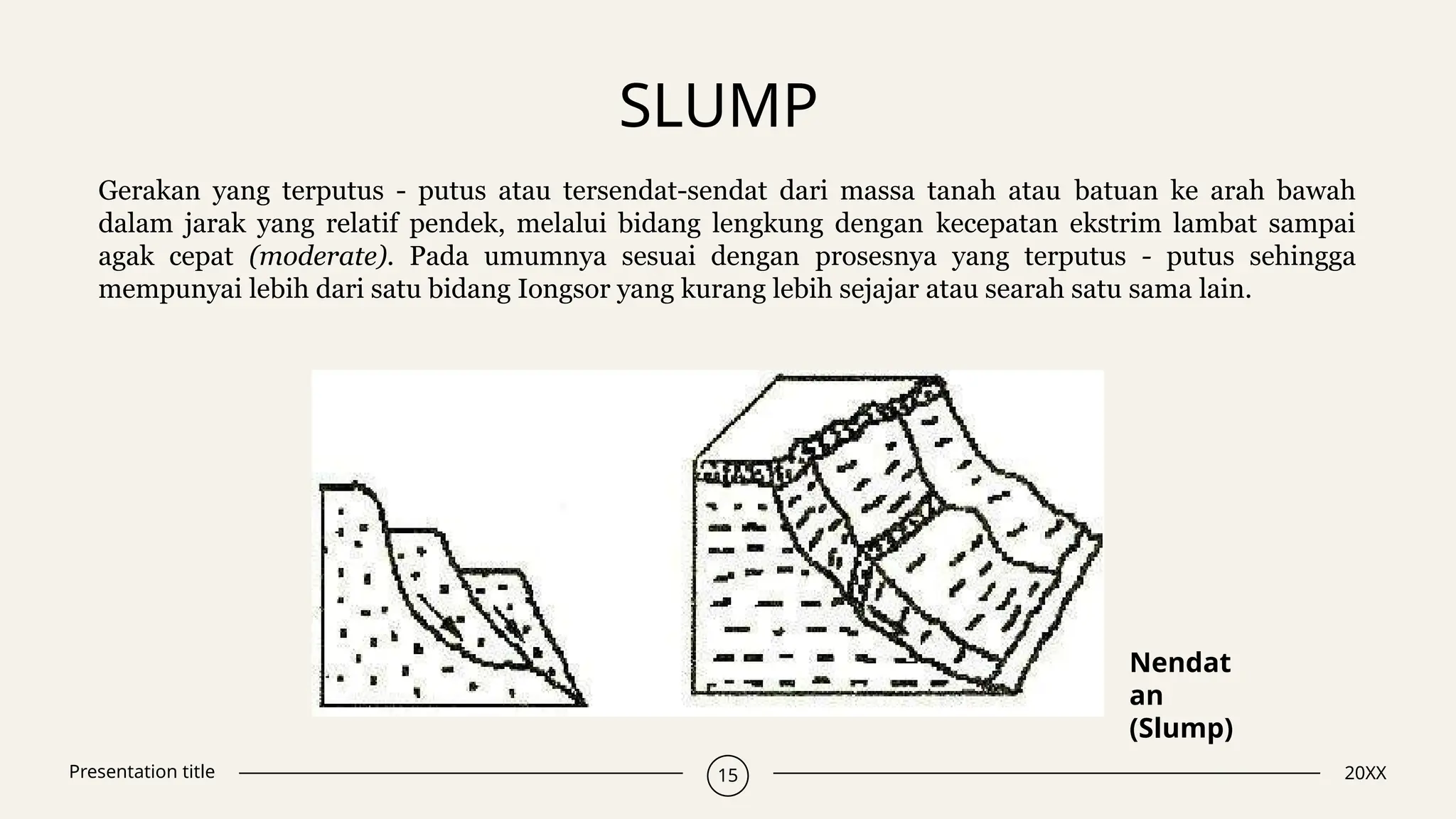 Geomorfologi 5-6 Mass Movement material pptx | PPTX