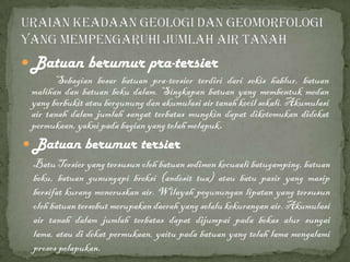 Geomorfologi indonesia | PPTX
