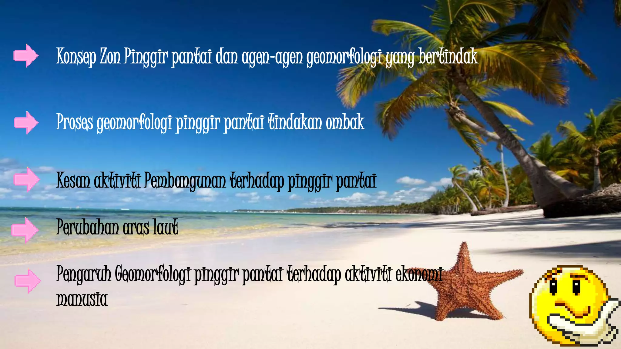 Geografi STPM Penggal 1 : Geomorfologi Pinggir Pantai | PPTX