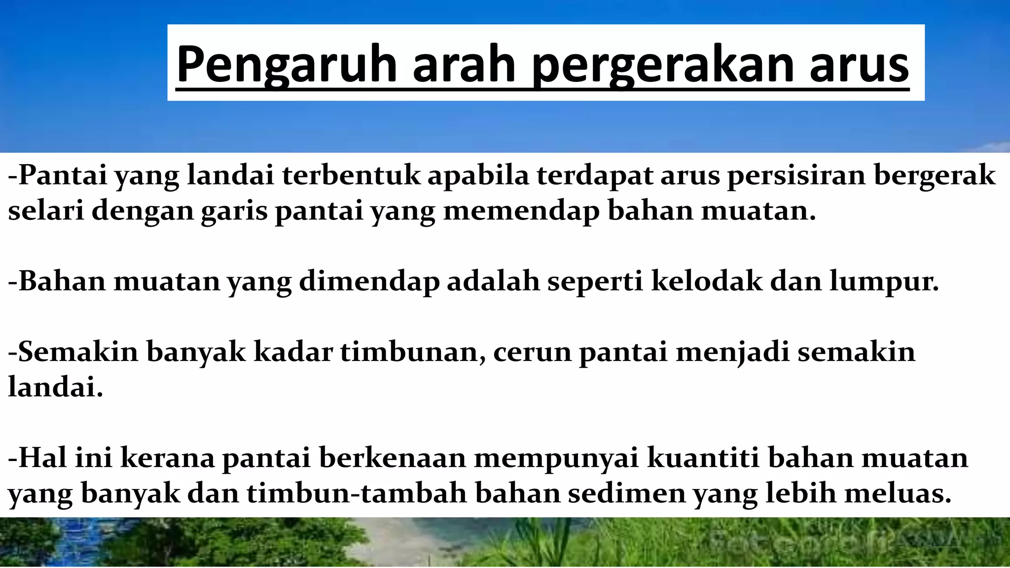 Geografi STPM Penggal 1 : Geomorfologi Pinggir Pantai | PPTX